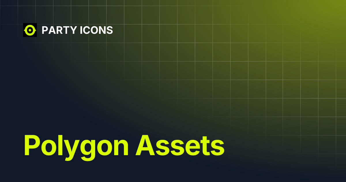 Polygon Assets | PARTY ICONS